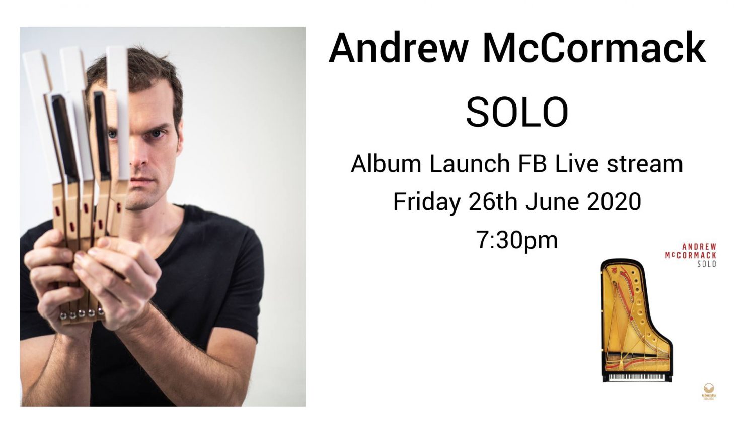 Upcoming Events | Andrew McCormack solo – Album launch live stream ...